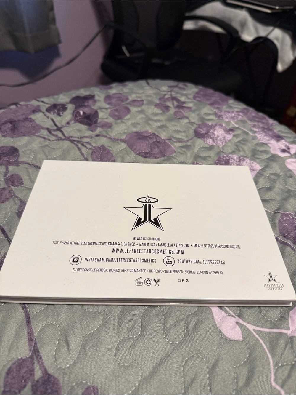 Jeffree Star | Makeup | Jeffree Star Cremated Eyeshadow Palette Nib ...